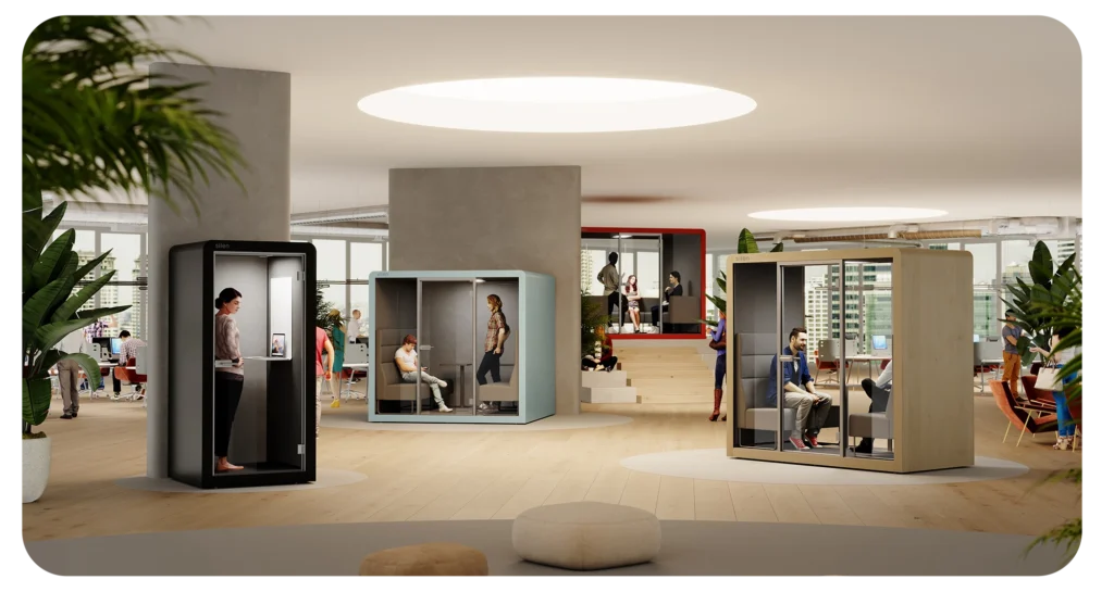 Acoustic Booths - EKA Hellas / Integrated Office Solution Providers